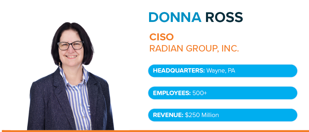 Profile: Donna Ross, CISO, Radian Group, Inc